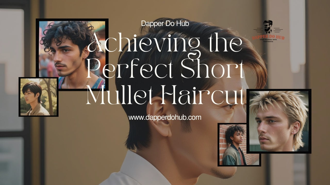Achieving The Perfect Short Mullet Haircut - Dapper Do Hub